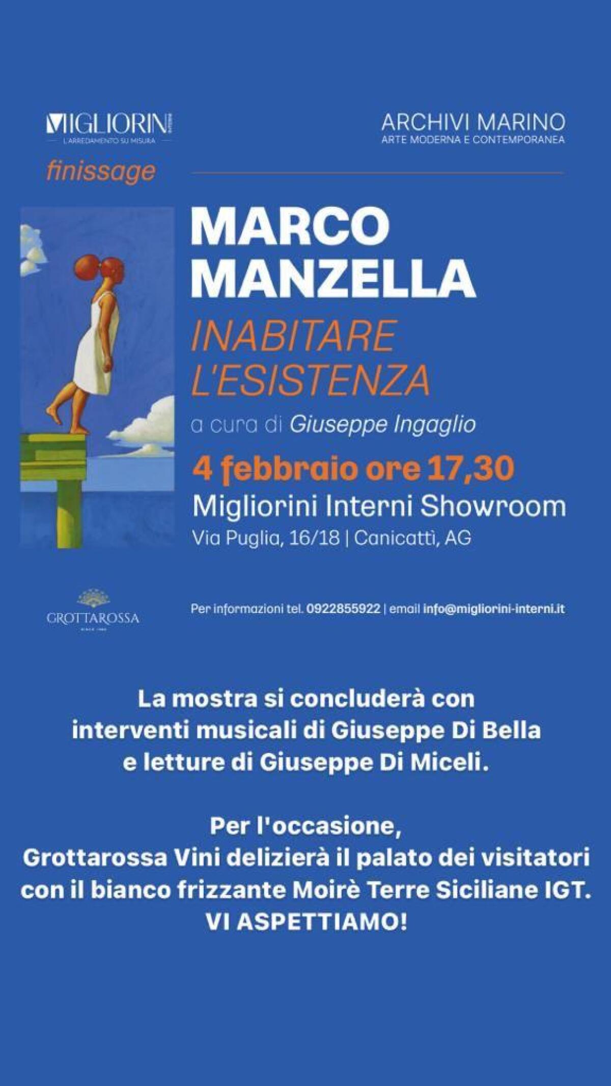 La mostra d’arte di Marco Manzella - Il Gazzettino di Gela